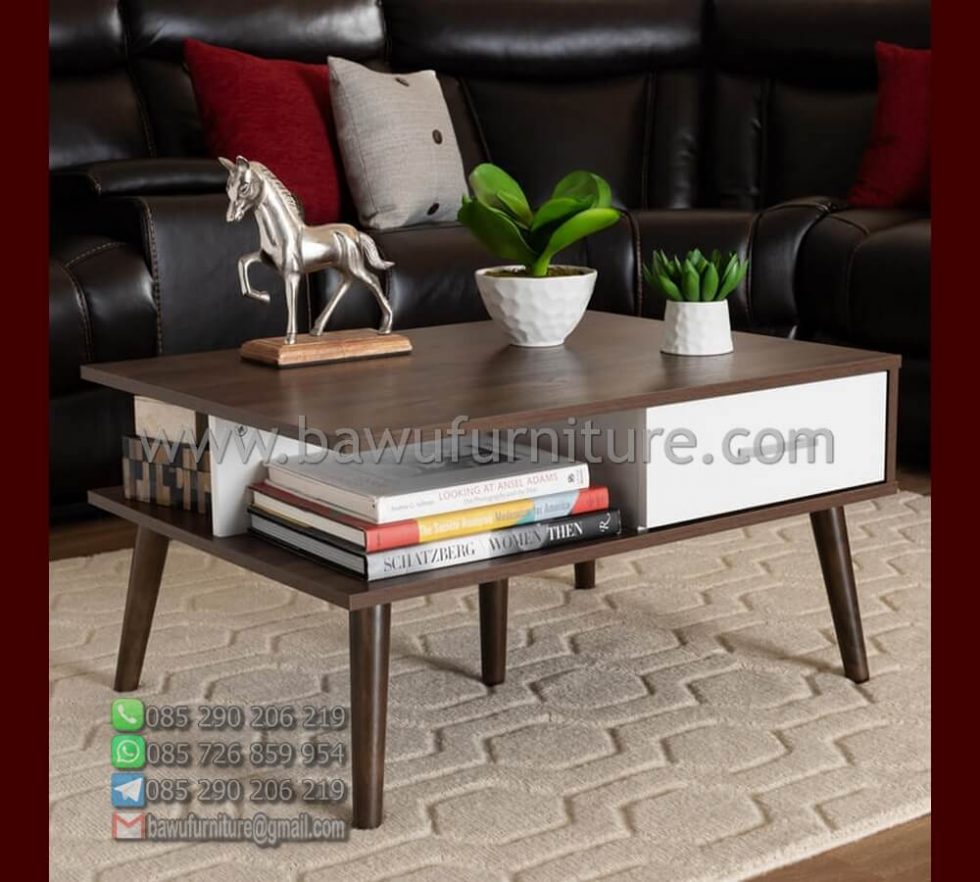 Meja Kopi Minimalis Model Retro Dari Kayu Jati & Mahoni | Podium Mimbar ...