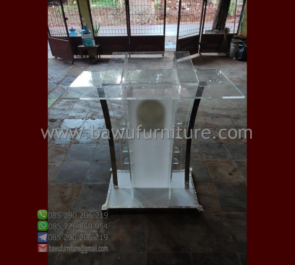 Mimbar Gereja PPK Suara Ketebusan | Podium Mimbar Pidato Minimalis ...